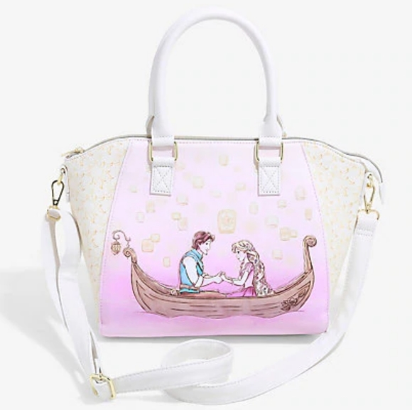 Loungefly | Bags | Loungefly Disney Tangled Satchel Rapunzel Flynn ...